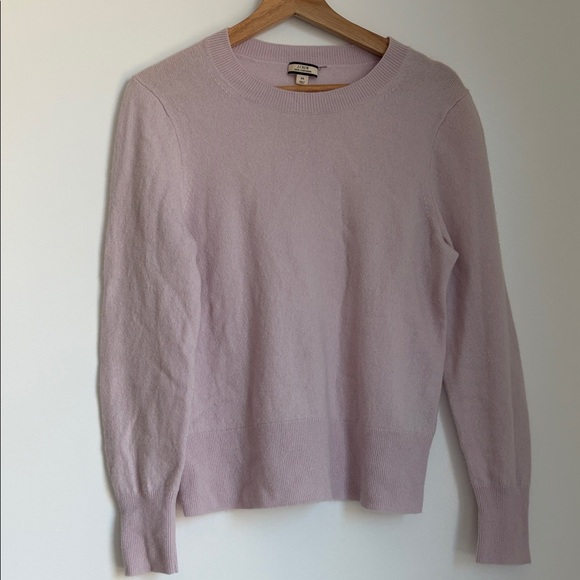 J. Crew | Sweaters | J Crew Light Pink Crew Neck Sweater | Poshmark